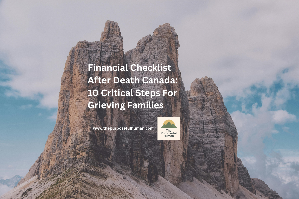 Financial Checklist After Death - The Five Steps You Need To Know